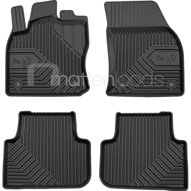 Rubber matten Volkswagen Tiguan II | Rubber automatten kopen voor ...