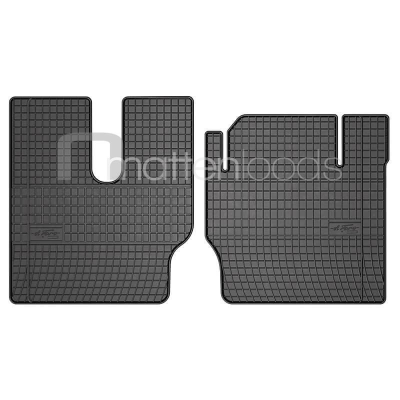 Rubber matten MAN F90 met voetsteun passagier vanaf 1994