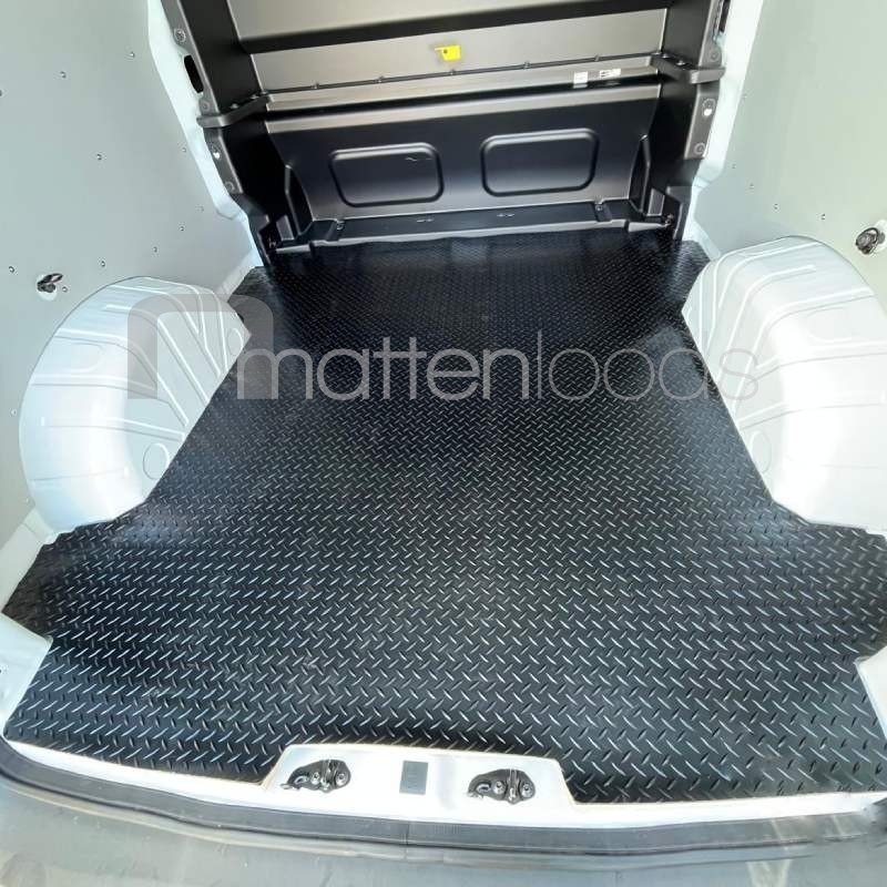 Laadvloermat rubber (traanplaat motief) Ford Transit Custom ...